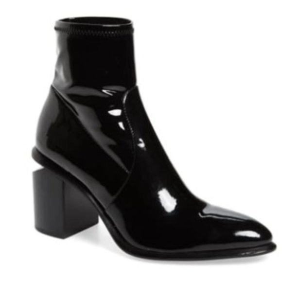 Alexander Wang | Shoes | Alexander Wang Anna Stretch Patent Ankle Boots ...